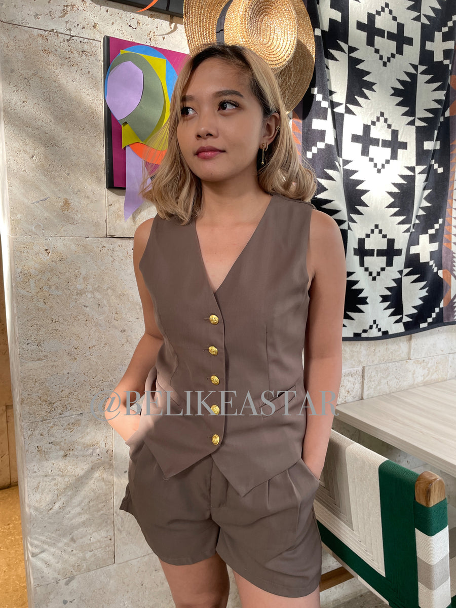 Gabrielle Vest & Short Terno – Belikeastar